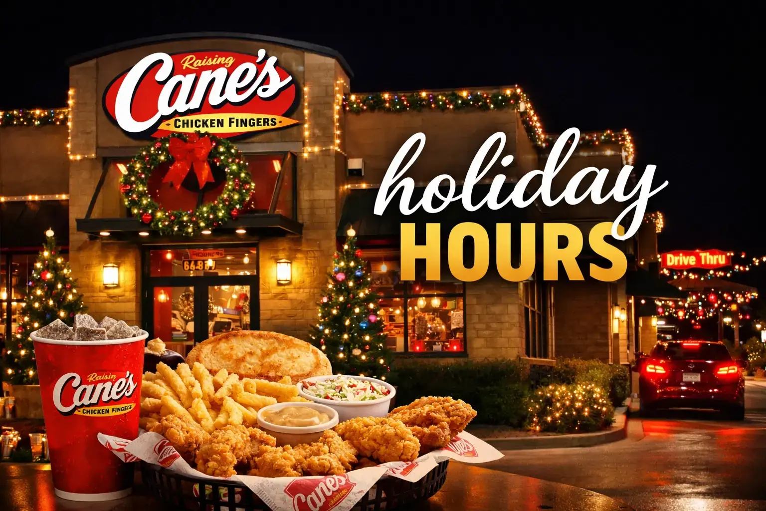 Raising Cane’s Holiday Hours 2026